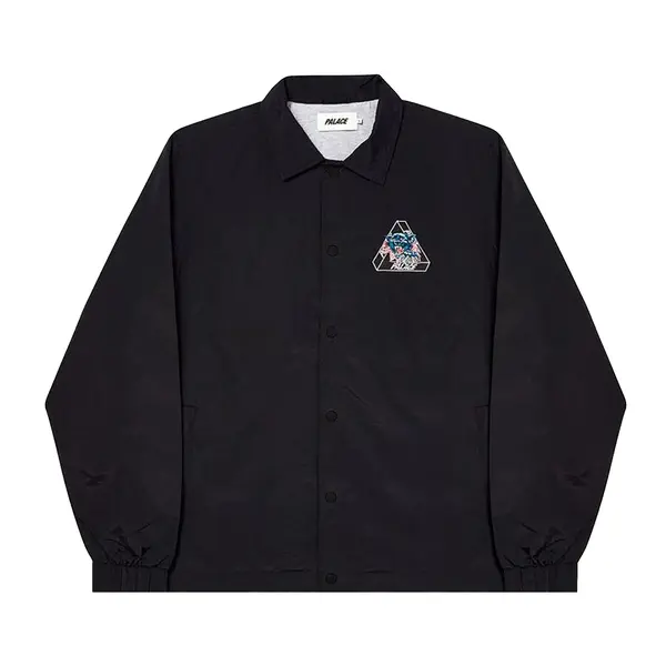 PALACE Ripped Coach Jacket - Black