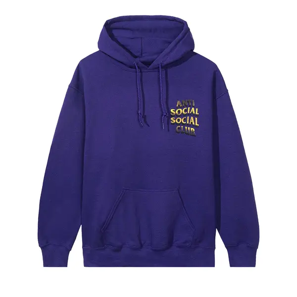 ANTI SOCIAL SOCIAL CLUB 747k Hoodie - Purple