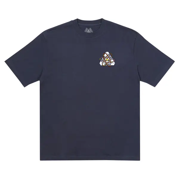 PALACE Tri-atom T-shirt 'navy - Blue