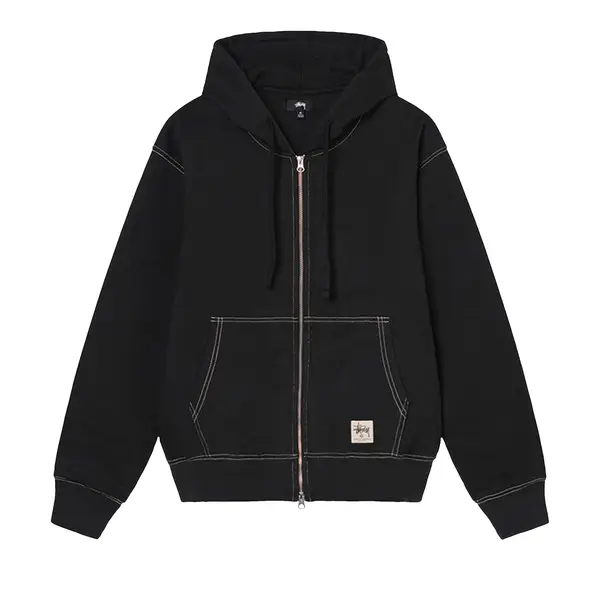 StÜssy Double Face Label Zip Hoodie