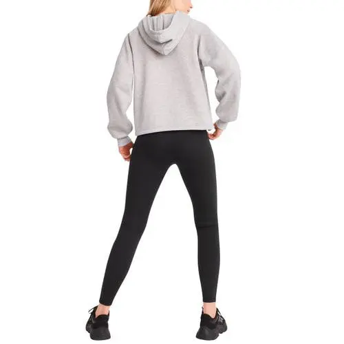 Dkny Los Angeles Chargers Debbie Dolman Raglan Pullover Hoodie - Heather Gray