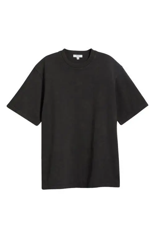 AGOLDE Asha Oversize Mock Neck T-shirt - Fracture