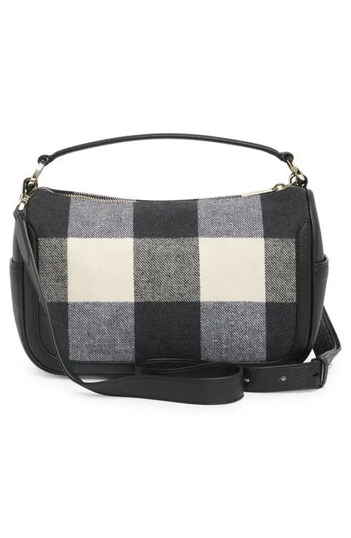 Kate Spade New York Smoosh Check Crossbody Bag