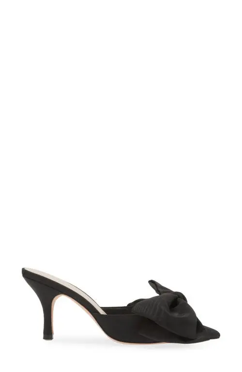 LOEFFLER RANDALL Margot Knotted Bow Mules - Black