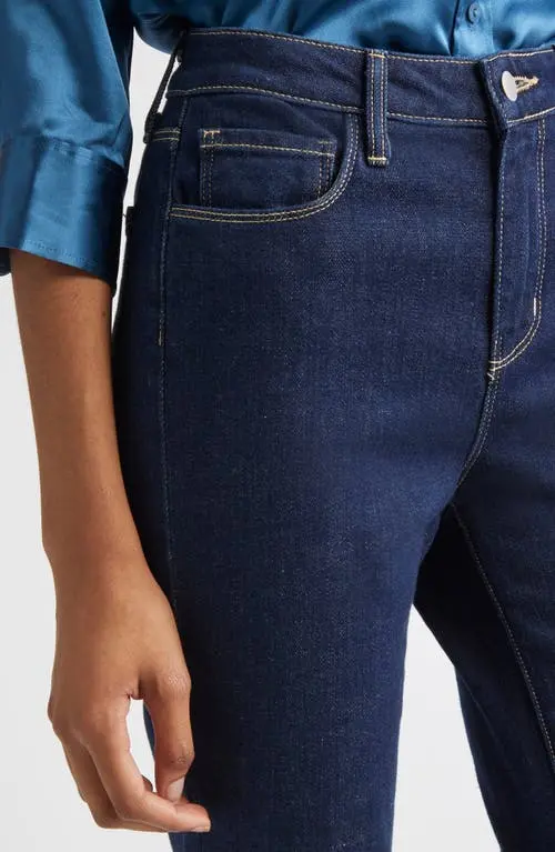 L'Agence Ruth Straight Leg Jeans - Koval