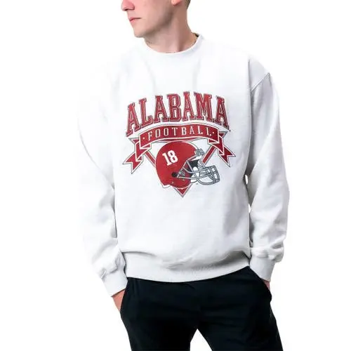 ESTABLISHED & CO. Alabama Crimson Tide Logo Pullover Sweatshirt