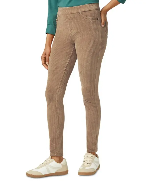 Hue Classic Corduroy Leggings - Camel