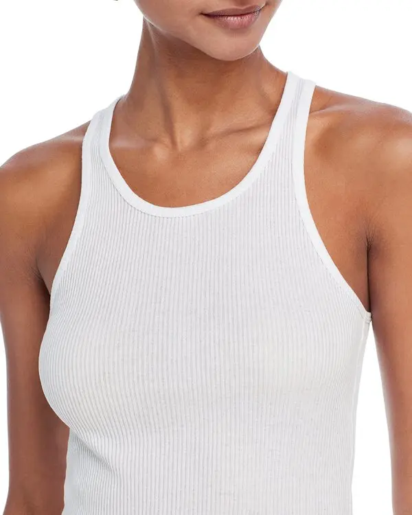 Alexander Wang Ribbed Racerback Tank Top