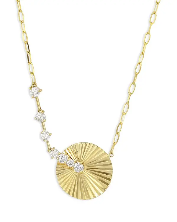 Phillips House 14k Yellow Diamond Latch Aura Necklace - Gold