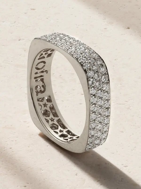 OFIRA 18-karat Diamond Ring - Silver