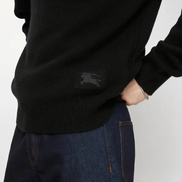 Burberry Cashmere Sweater - Black