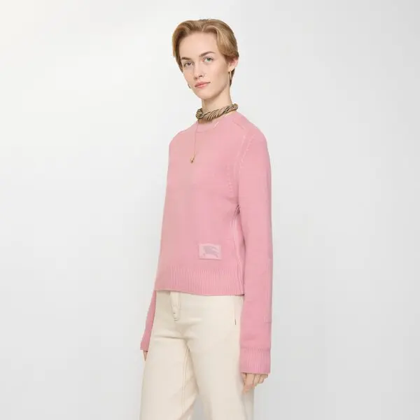 Burberry Cashmere Sweater - Begonia Pink