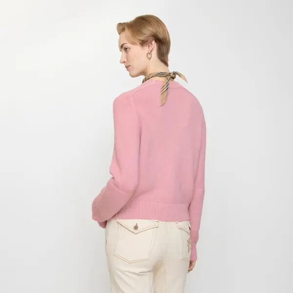 Burberry Cashmere Sweater - Begonia Pink