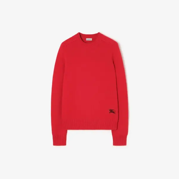 Burberry Cashmere Sweater - Post Red