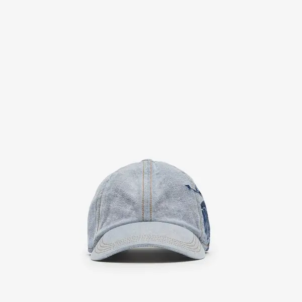Burberry Denim Baseball Cap - Indigo