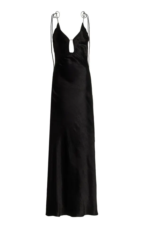 Anna October Terrin Cutout Maxi Slip Dress