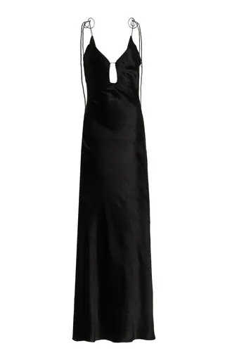 Anna October Terrin Cutout Maxi Slip Dress