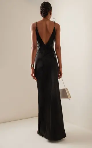 Anna October Terrin Cutout Maxi Slip Dress