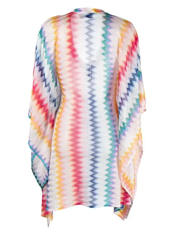 Missoni Zigzag Crochet-knit Kaftan