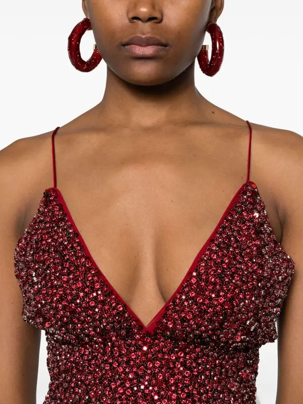 Alice + Olivia Carli Crystal-embellished Top