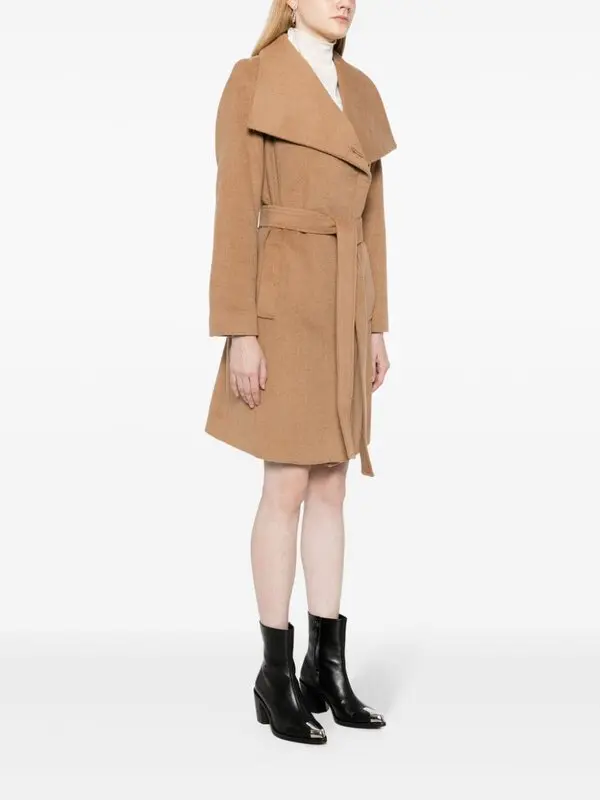 Michael Kors Belted Double-breasted Coat