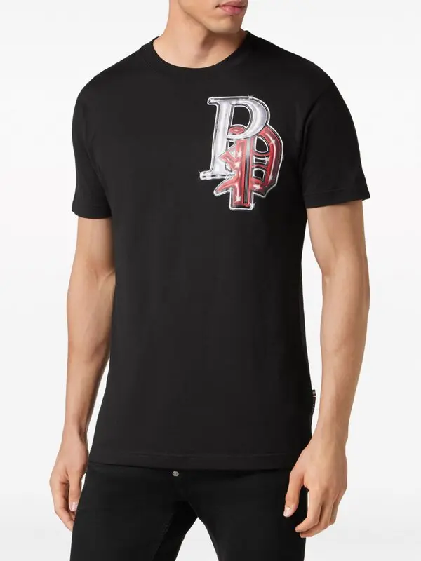 Philipp Plein Gothic Plein Cotton T-shirt