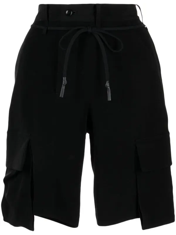Yohji Yamamoto Cargo Pocket Shorts - Black