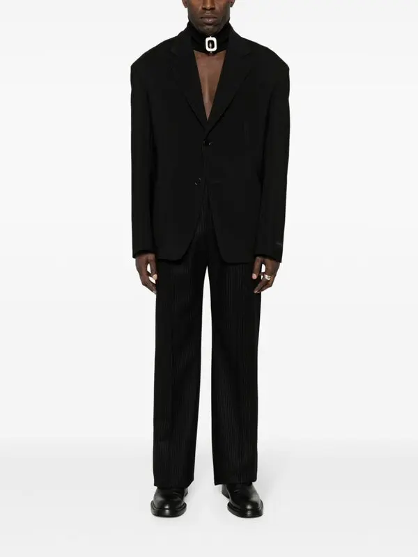 LANVIN Shoulder-pads Single-breasted Blazer