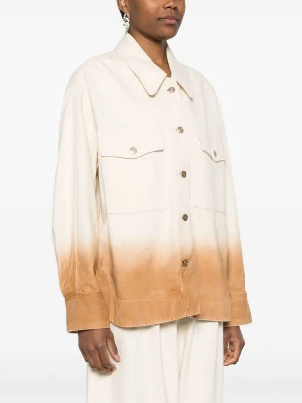 Alanui Bright Hues Denim Shirt
