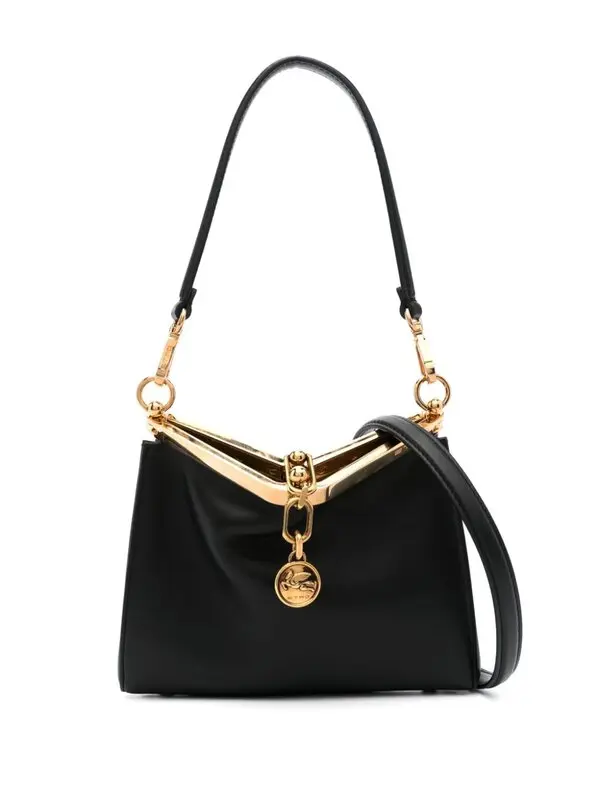 Etro Small Vela Shoulder Bag - Black