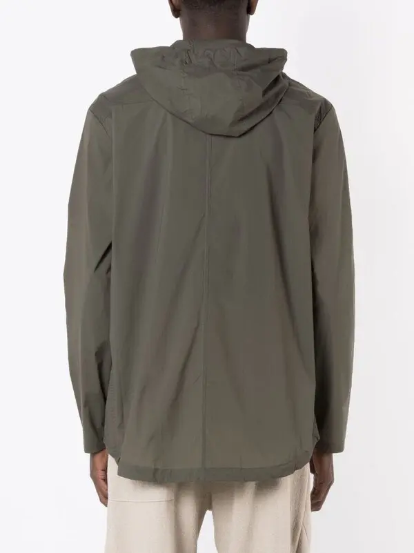 OSKLEN Logo-print Drawstring Hood Jacket