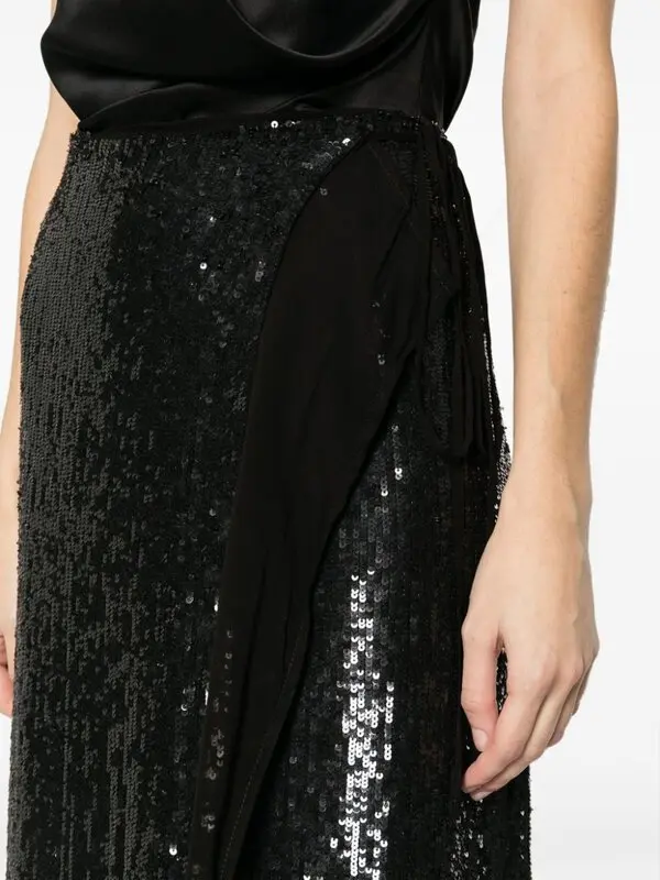 P.a.r.o.s.h Glare Sequin Skirt