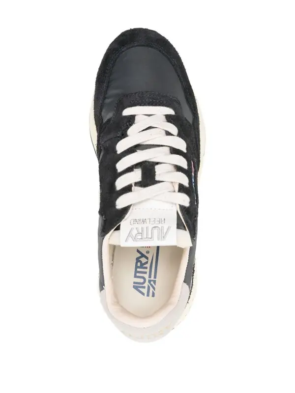 AUTRY Reelwind Panelled Sneakers - Black