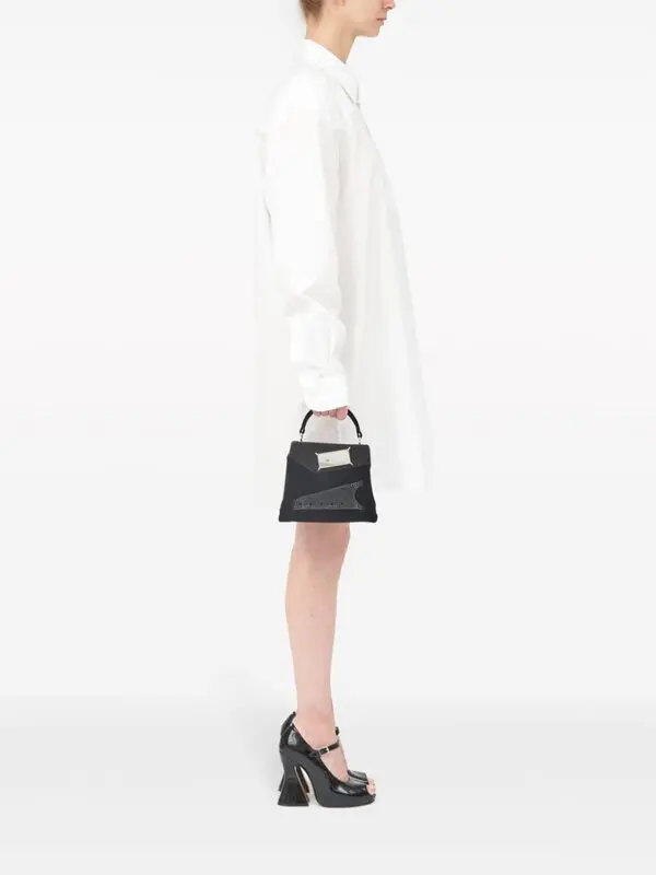 MAISON MARGIELA Small Snatched Suede Tote