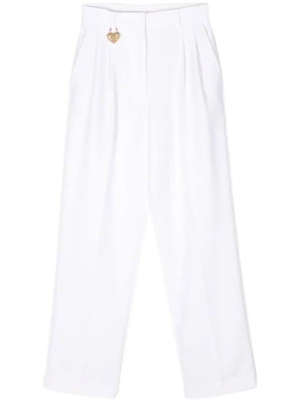 Moschino Heart Lock Tailored Trousers