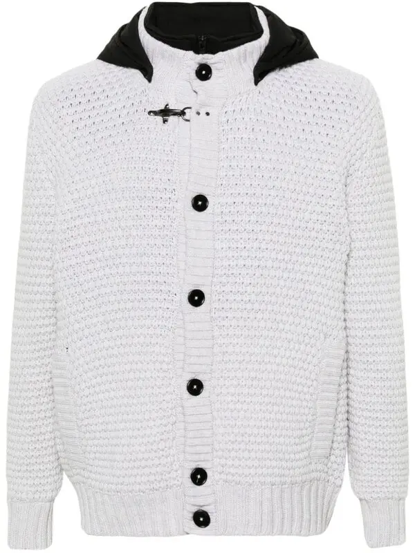 FAY Double Front Layered Jacket - Grey