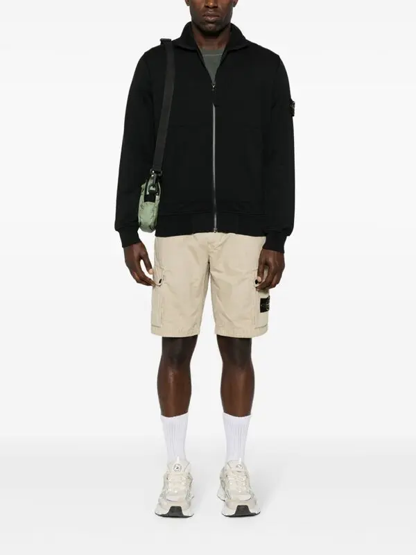 Stone Island Cotton Jersey Cardigan