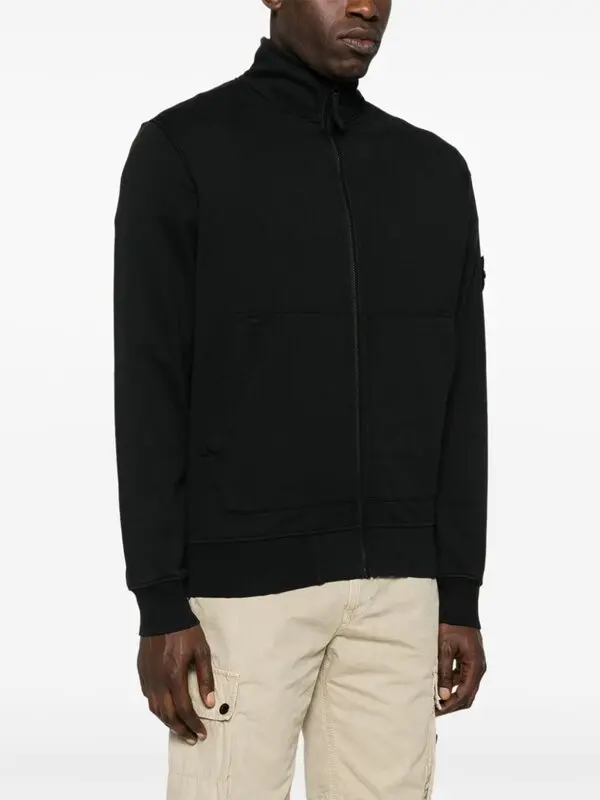 Stone Island Cotton Jersey Cardigan