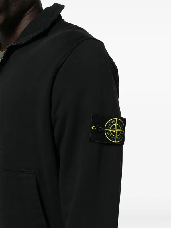 Stone Island Cotton Jersey Cardigan