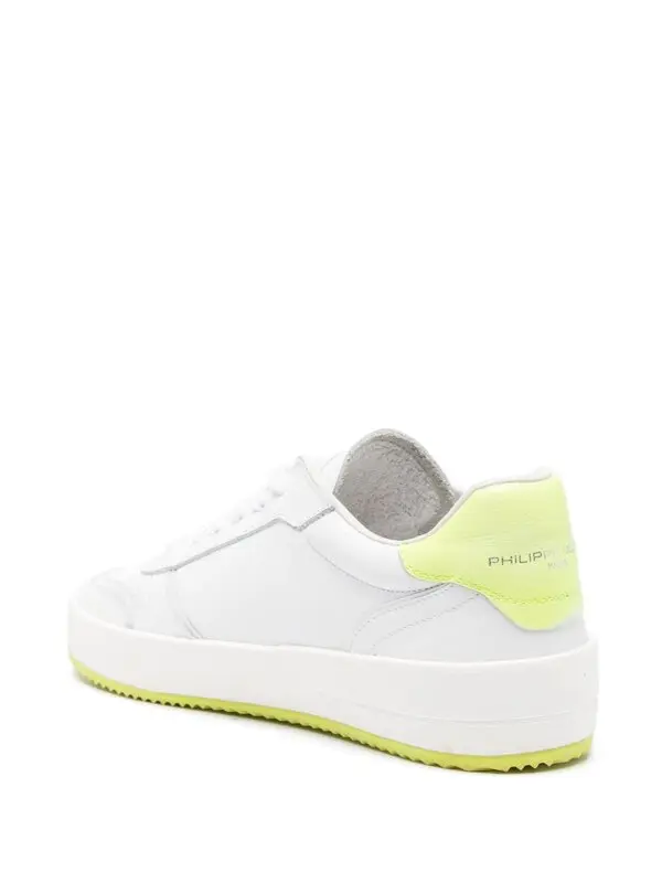Philippe Model Lyon Logo-patch Sneakers - White