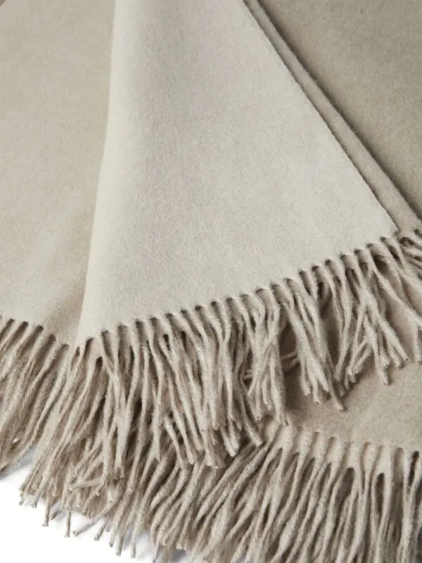 Brunello Cucinelli Fringed Cashmere Blanket