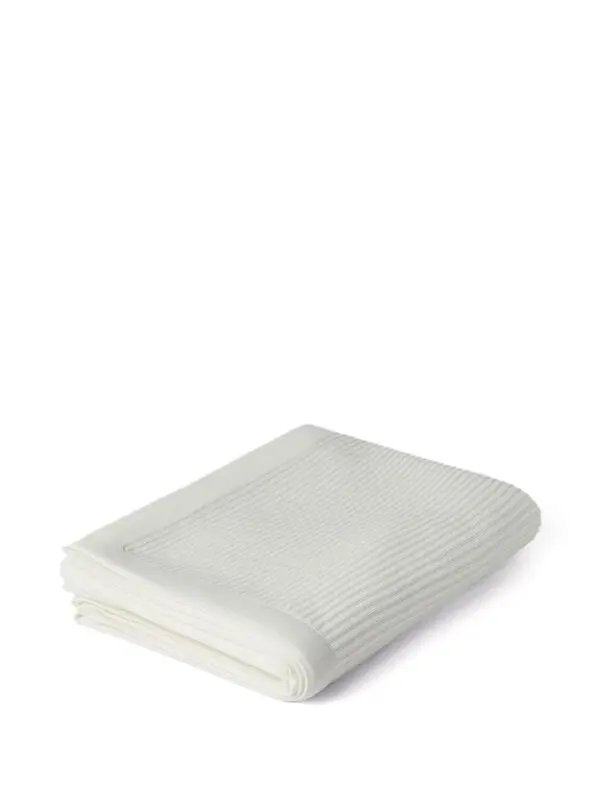 Brunello Cucinelli Cashmere Ribbed Blanket