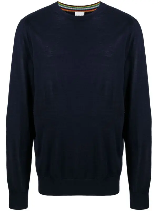 Paul Smith Fine-knit Jumper - Blue