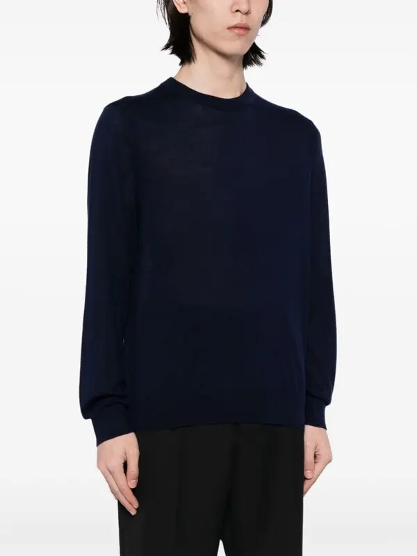 Paul Smith Fine-knit Jumper - Blue