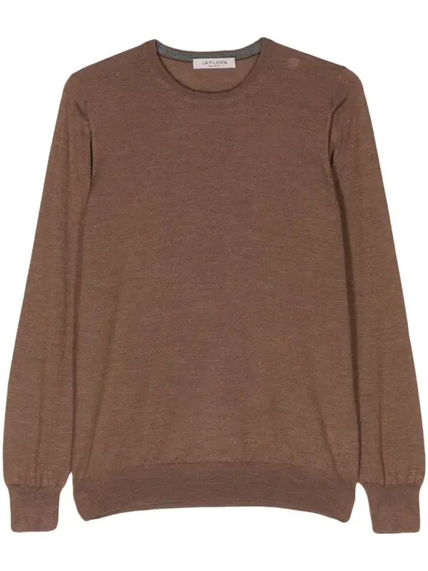 FILERIA Fine-knit Brushed Jumper