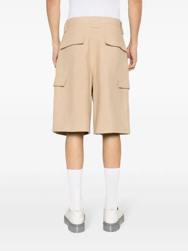 Off-White Logo-embroidered Cargo Shorts