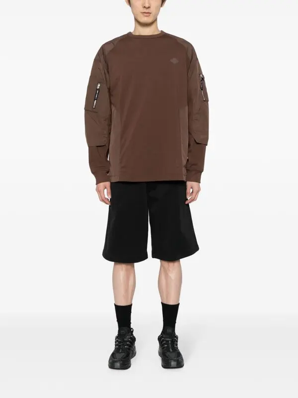 SPOONYARD Crew-neck Cotton Sweatshirt