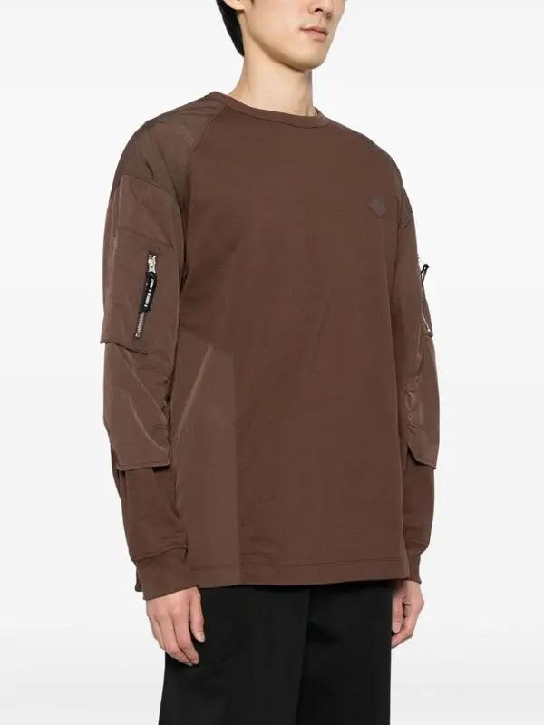 SPOONYARD Crew-neck Cotton Sweatshirt