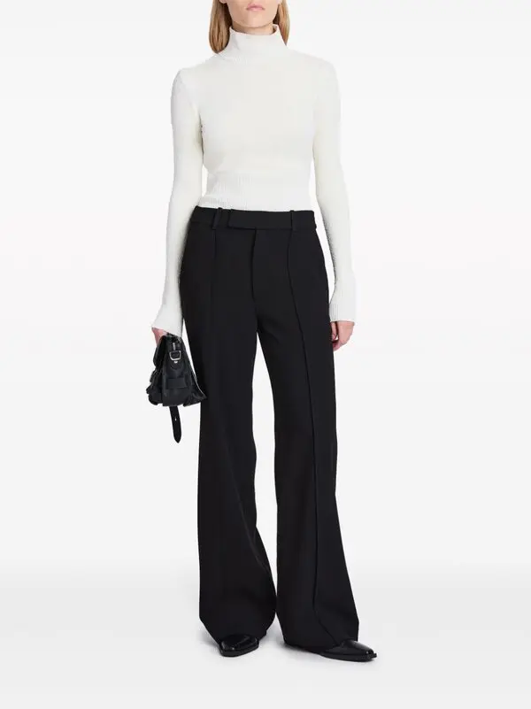 Proenza Schouler Weyes Tailored Trousers - Black