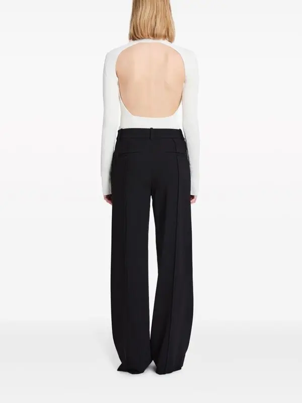 Proenza Schouler Weyes Tailored Trousers - Black